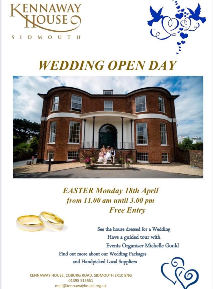 Kennaway House Wedding Open Day - Sidmouth Town Council