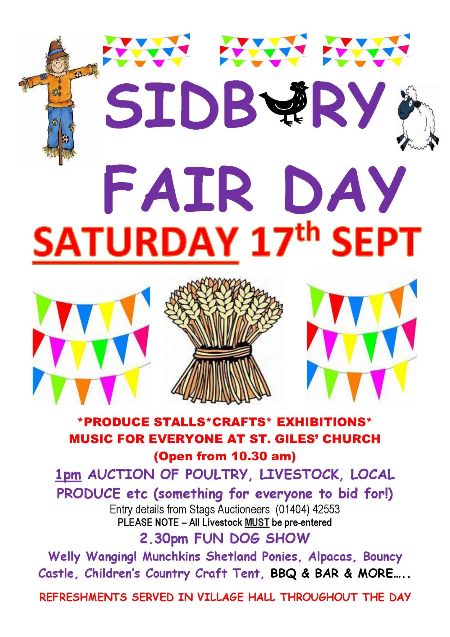 Sidbury Fair Day - Sidmouth Town Council