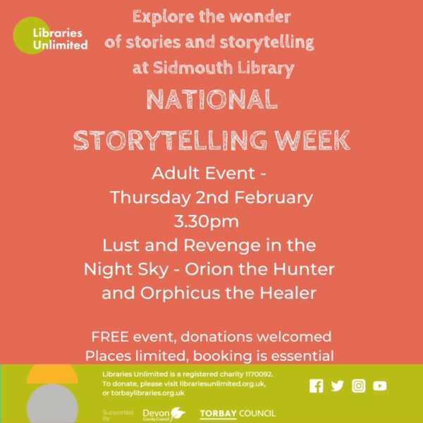 Storytelling at the Library - Sidmouth Town Council