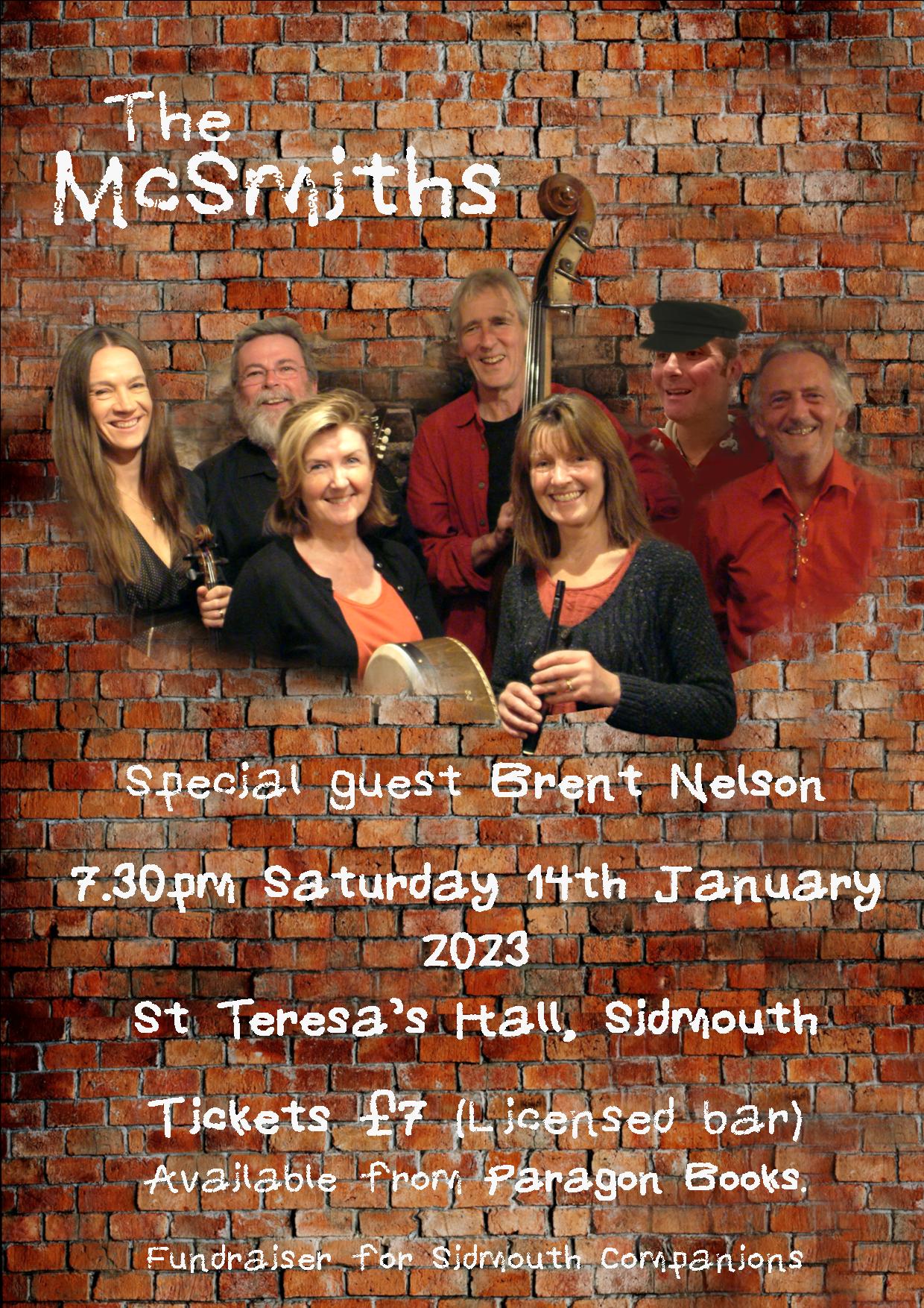 The McSmiths with Brent Nelson - Sidmouth Town Council