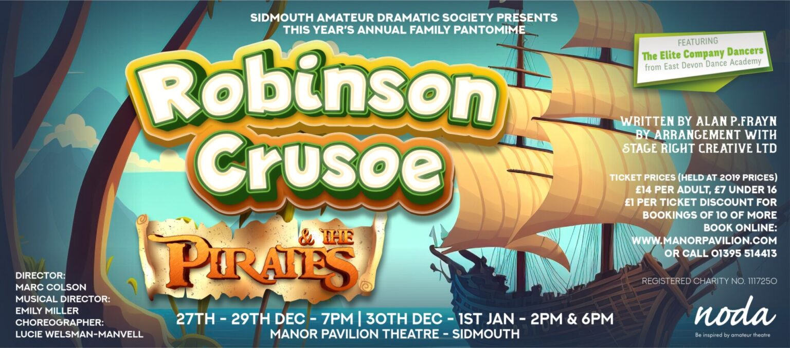 Sidmouth Pantomime - Robinson Crusoe and the Pirates - Sidmouth Town ...