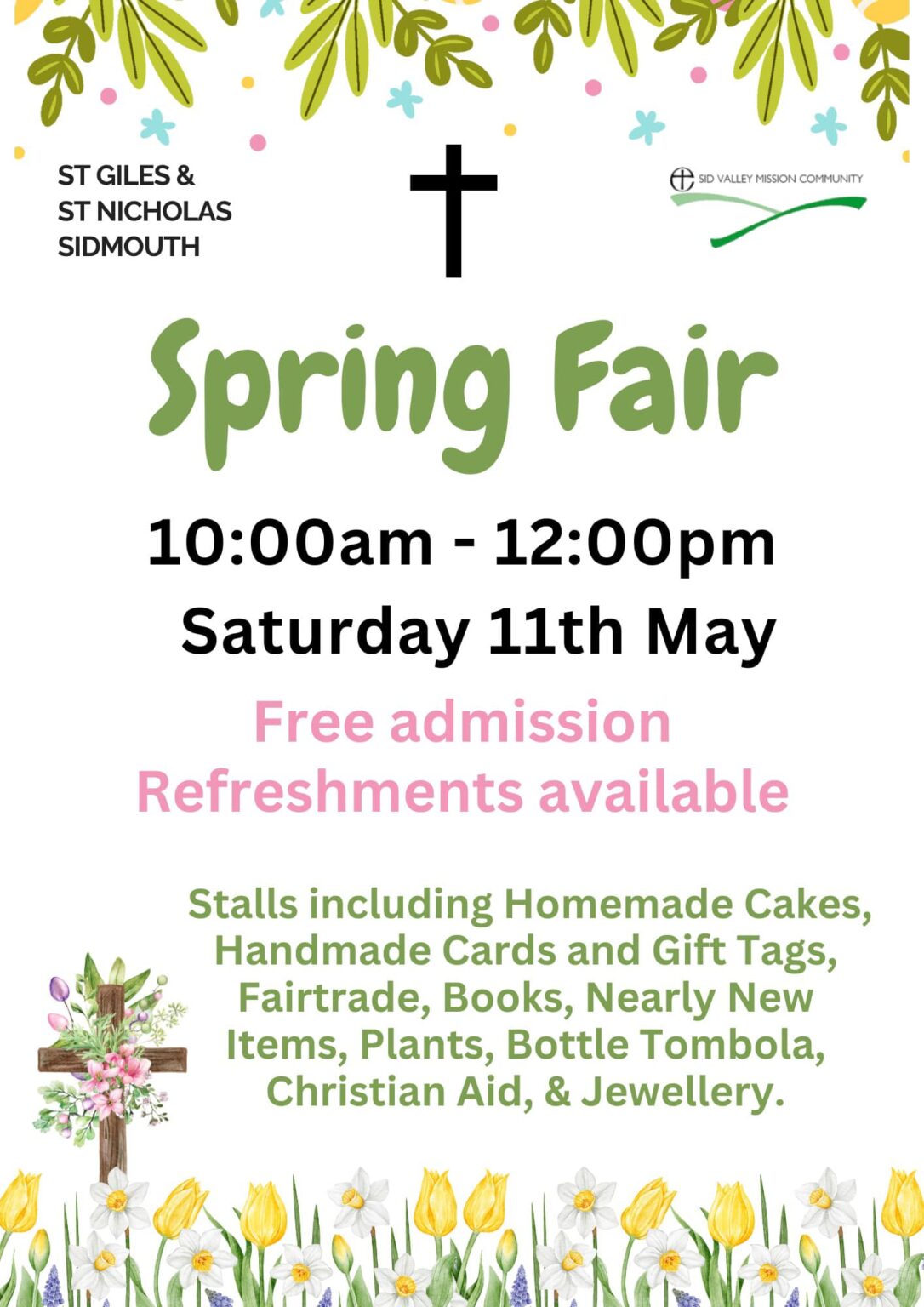 Sidmouth Parish Church Spring Fayre - Sidmouth Town Council
