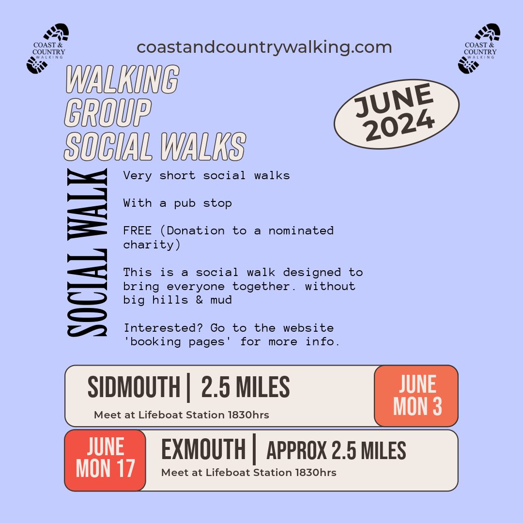 Free Walking Group Social Walk - Sidmouth Town Council