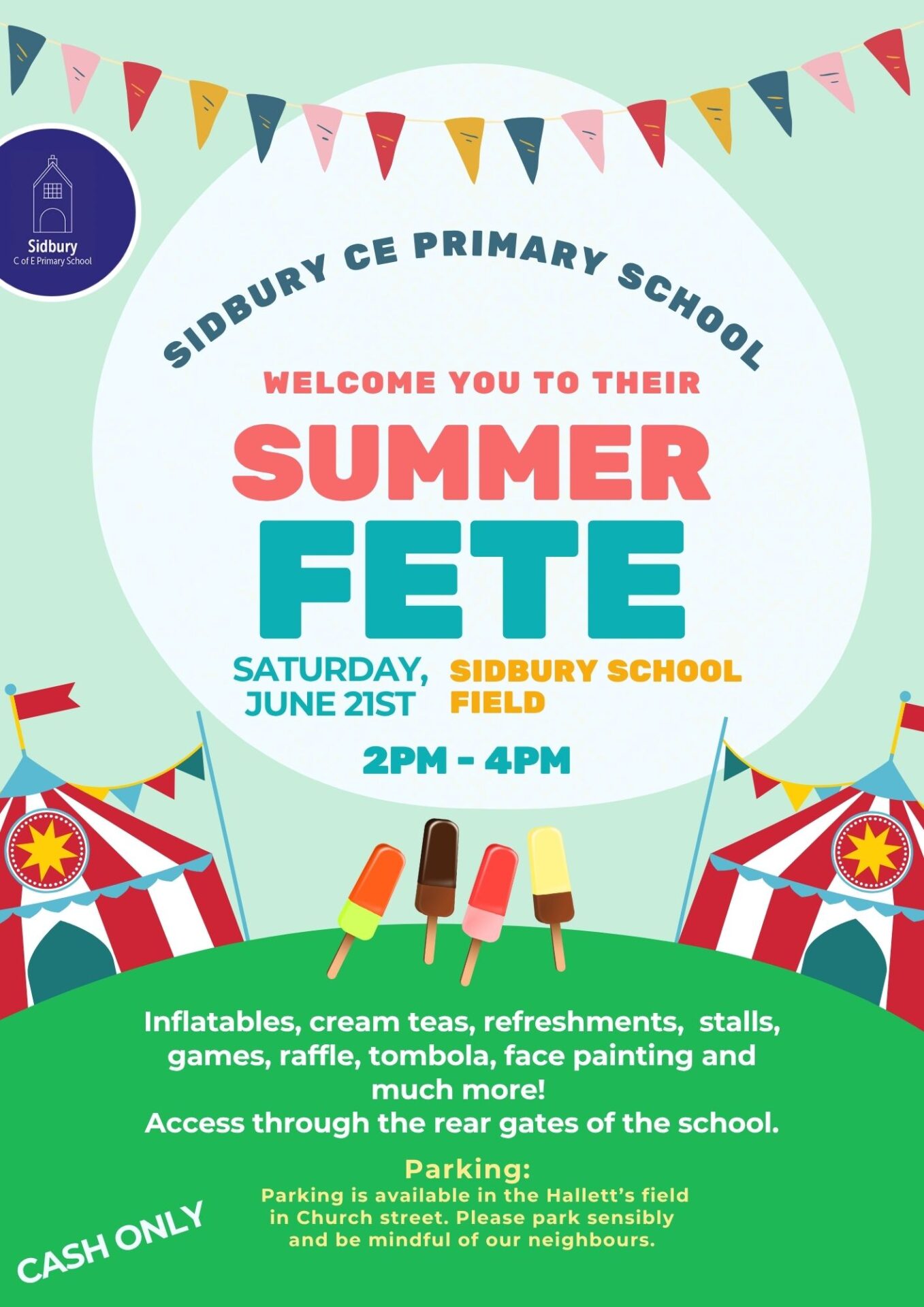 Sidbury School Summer Fete - Sidmouth Town Council