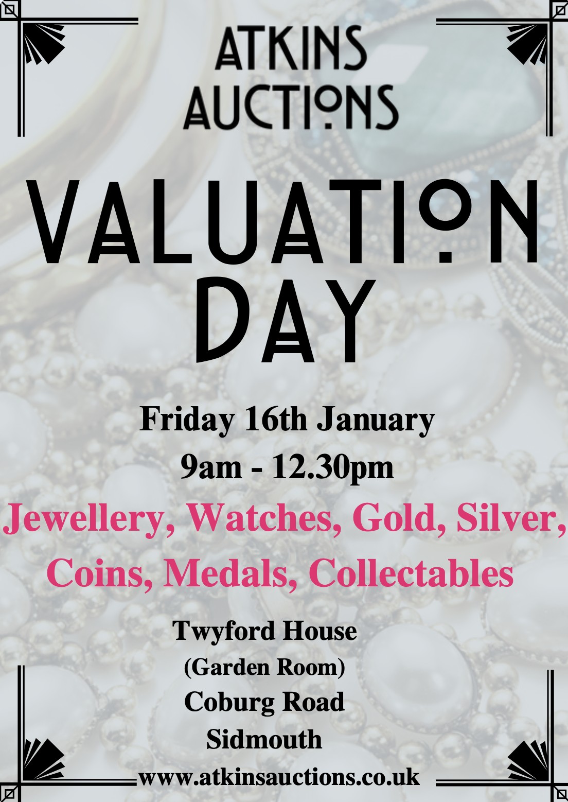 Atkins Auctions Valuation Day - Sidmouth Town Council
